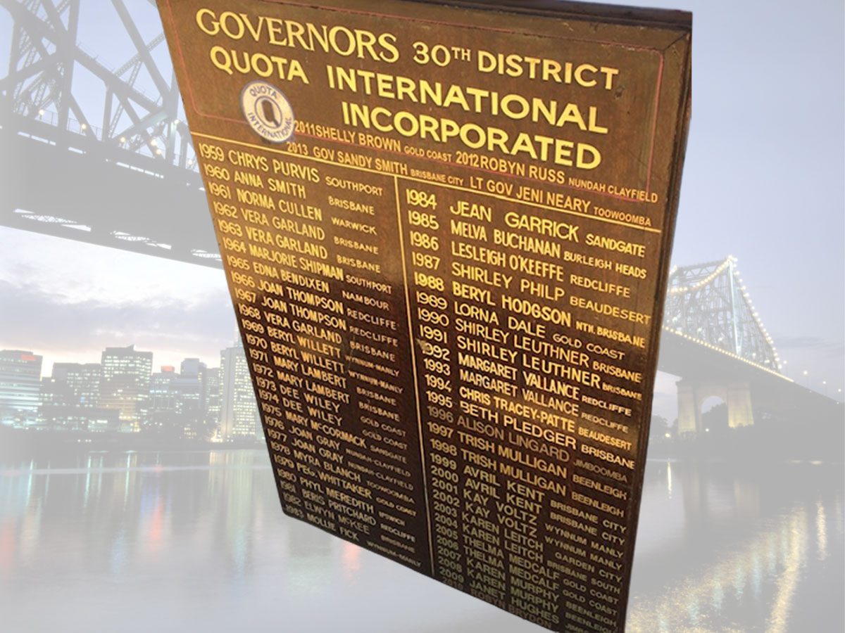 Who We Are - Quota Club of Brisbane Inc